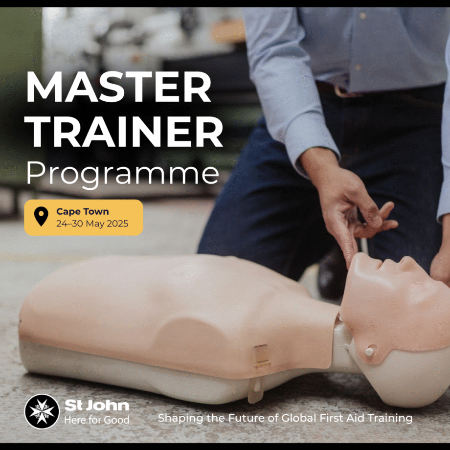 Launching the Master Trainer Programme – St John | First Aid Training ...